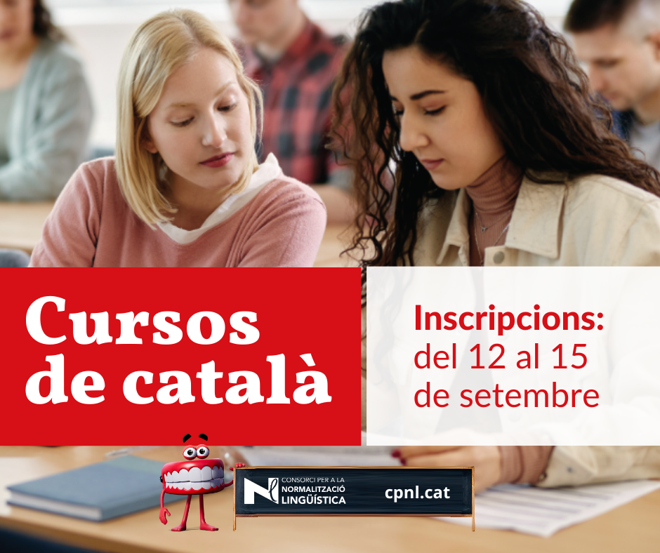 Les inscripcions als cursos de català seran del 12 al 15 de setembre ...
